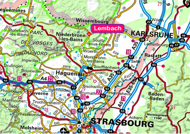 Routes – Commune de Lembach
